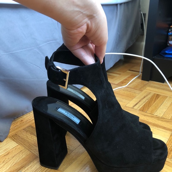 Prada | Shoes | Prada Shade Platform Shoes | Poshmark